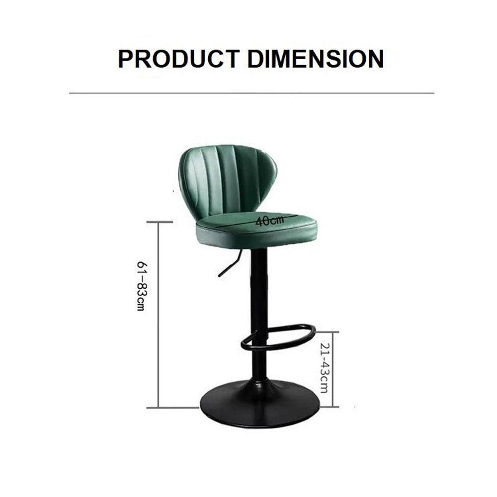 Bar Stools Kitchen Bar Stool Leather Barstools Swivel Gas Lift Counter